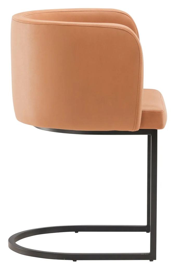 Jídelní židle Simrishamn, hnědá, 60x51x75