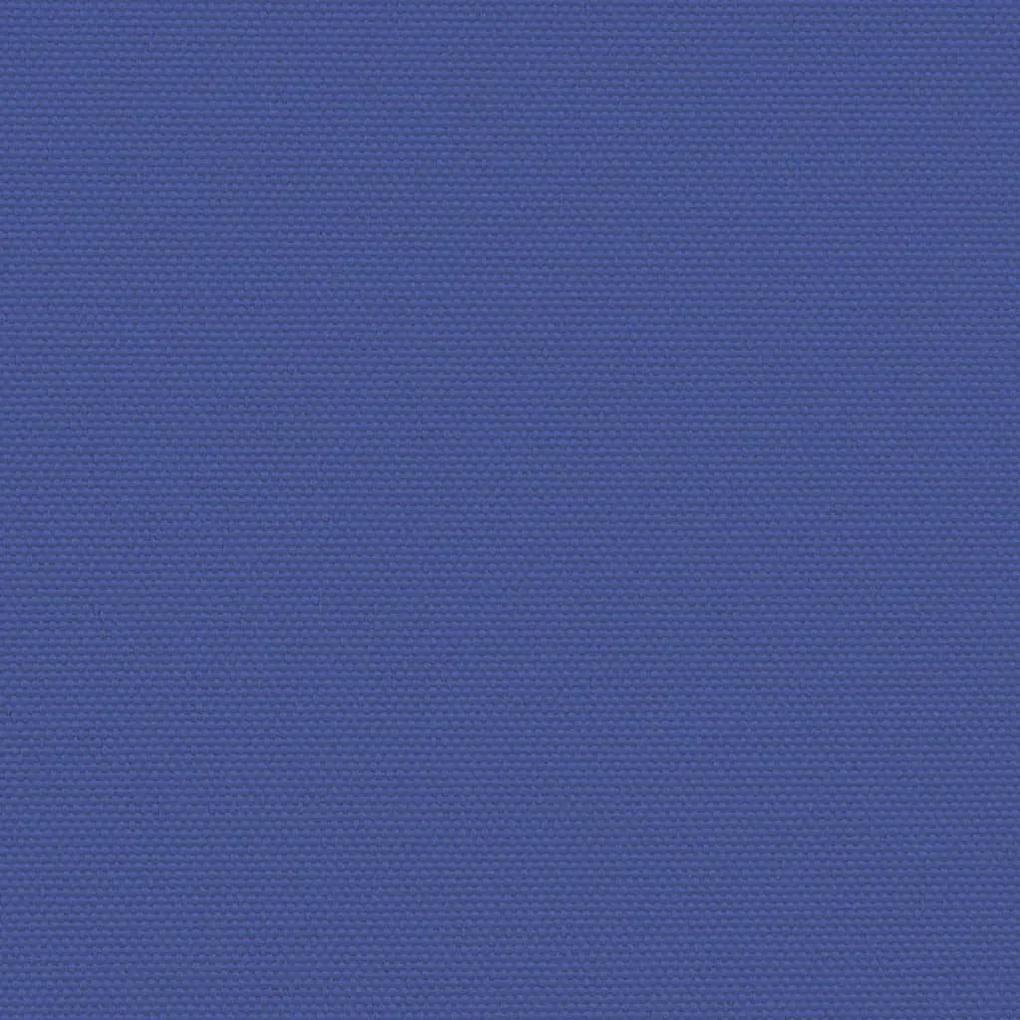 Zatahovací boční markýza modrá 220 x 600 cm