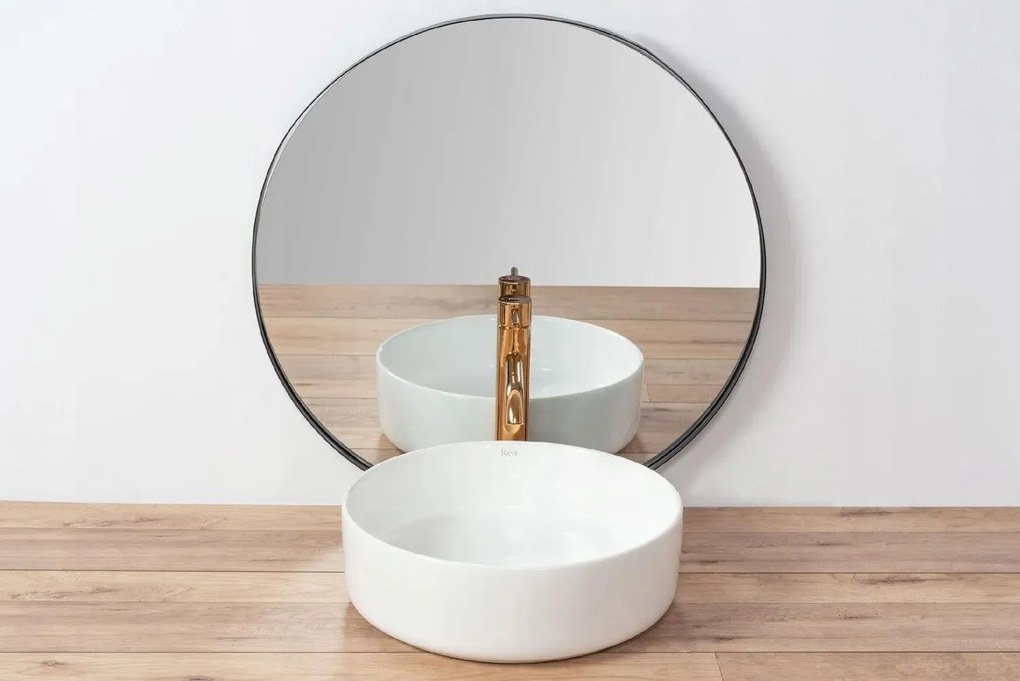 Keramické umyvadlo na desku REA SAMI bílé