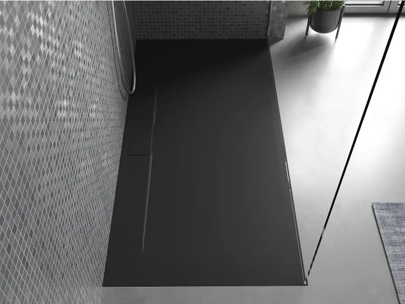 Mexen Egon obdélníkový sprchový kout SMC 200 x 90 cm, černý - 4R709020