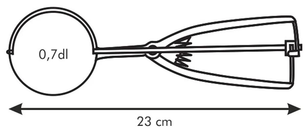Mechanický porcovač PRESTO ø 6 cm