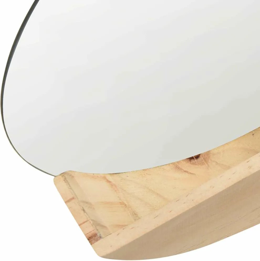 Nástěnné zrcadlo masivní borovice 35 cm 322801