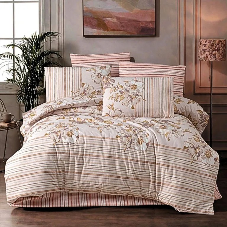 Povlečení bavlněné Almira 200x140cm+90x70cm TiaHome