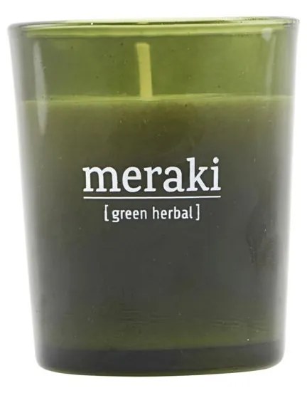 Meraki, Vonná svíčka Green herbal 308150051