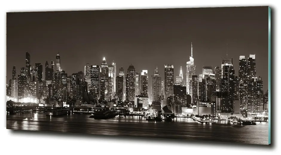 Wallmuralia Foto obraz fotografie na skle Manhattan New York 125x50 cm