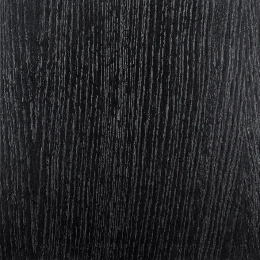 Černý dubový odkládací stolek Richmond Oakura 30 x 30 cm