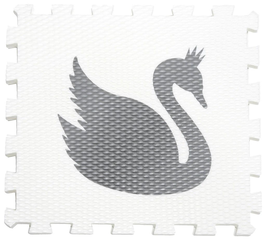 VYLEN Minideckfloor Labuť Barevná kombinace: Bílý s šedou labutí