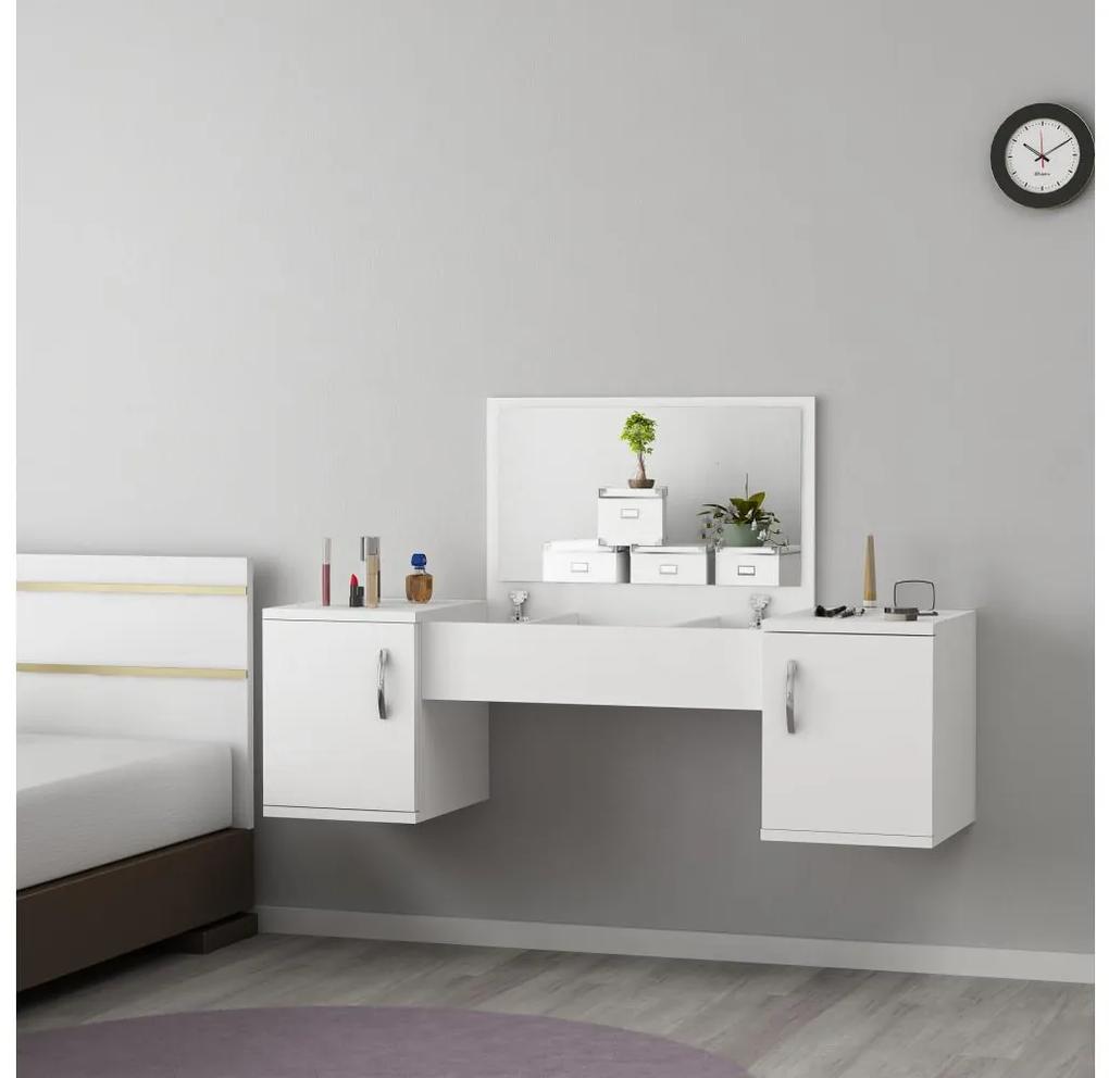 Asir | Toaletní stolek MERCAN 39x100 cm bílá | AS0932