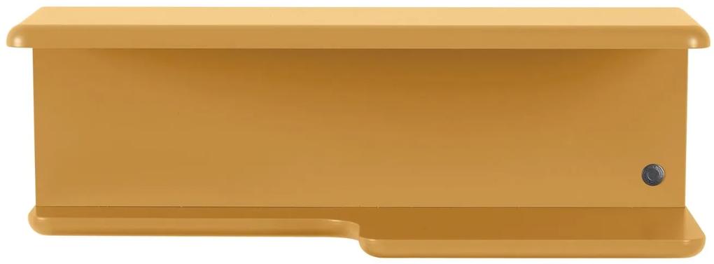 Hořčicově žlutá lakovaná police Tom Tailor Color 60 cm