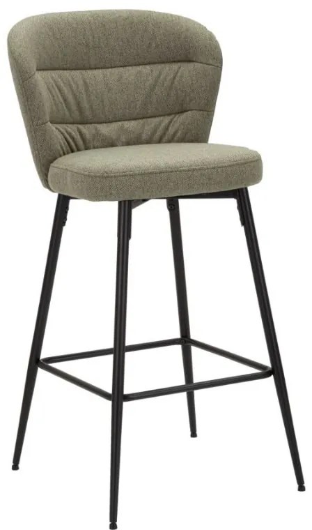 Designová barová židle Bardolph zelená