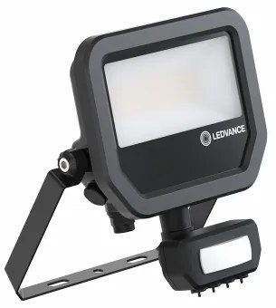 LED reflektor s pohybovým čidlem LEDVANCE FLOODLIGHT černý 17W/11W 2400lm/1600lm 3000K teplá bílá IP65