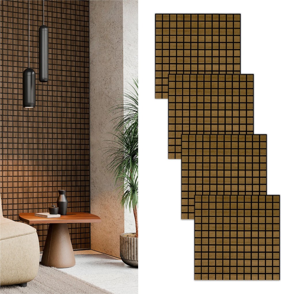XXXLutz AKUSTICKÝ PANEL 61/61/0.08 cm - 003944000704