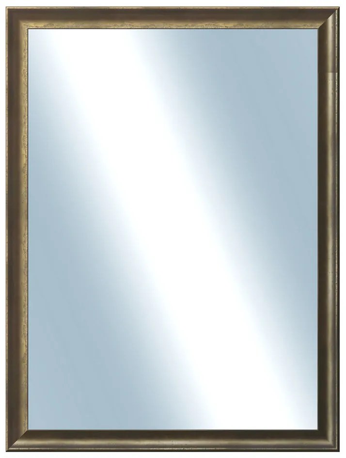 DANTIK - Zarámované zrcadlo - rozměr s rámem cca 60x80 cm z lišty Ferrosa bronzová (3143)