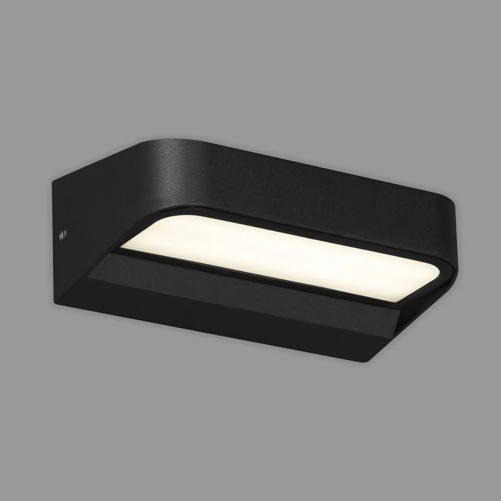 BRILO 3036015 LED venkovní svítidlo 14,2 cm 8W 900lm černá (starý kód: BRILO 3036-015) - BRILO