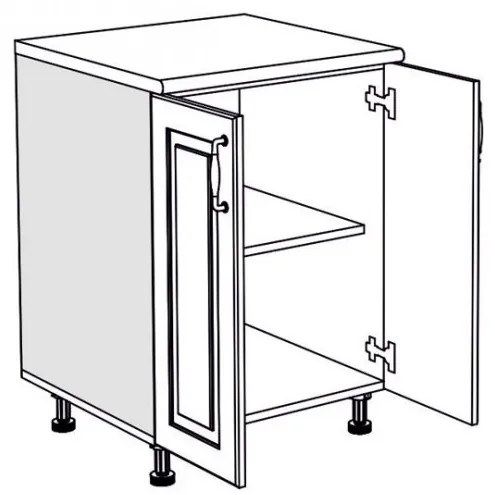 Spodní skříňka IN D 60 - šedá