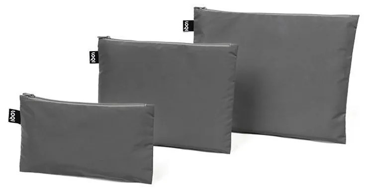 Set tří taštiček na zip Reflective Loqi