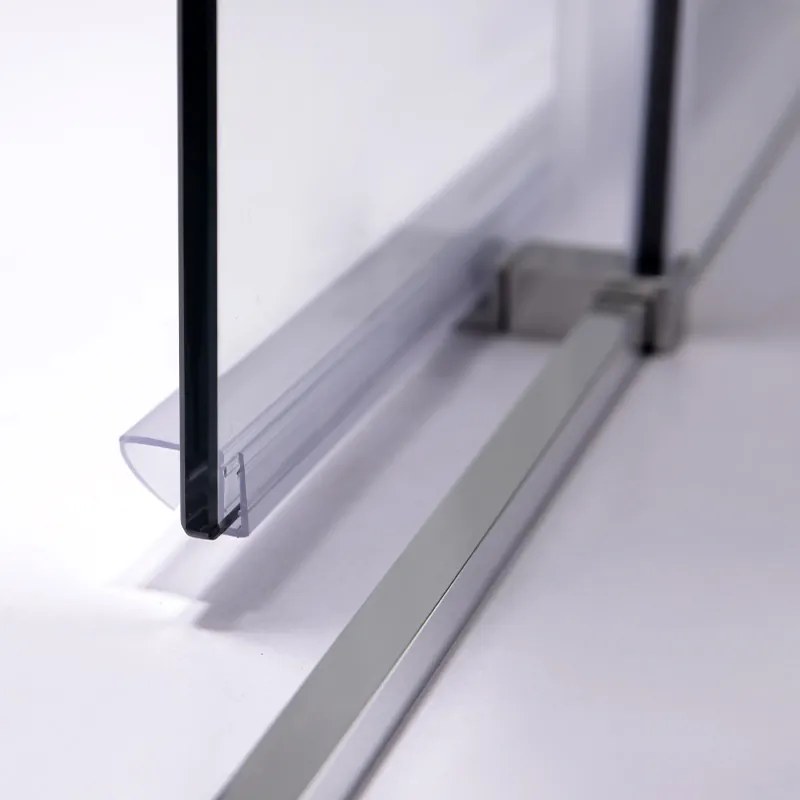 BPS-koupelny Posuvné sprchové dveře PD-NOCR HYD-5168 110 cm chrom/transparent pro instalaci do niky - bez vaničky