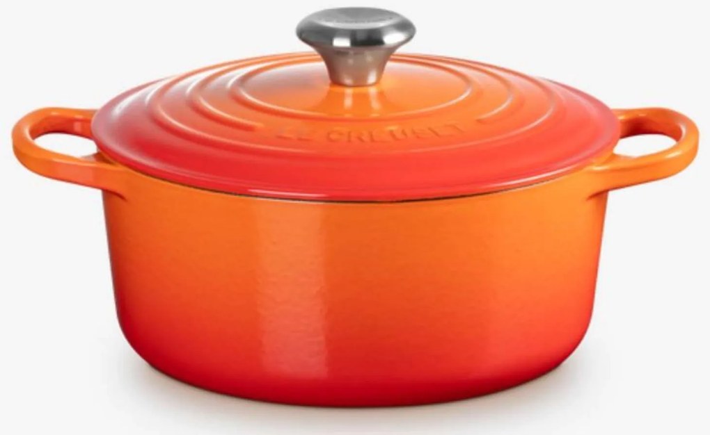Le Creuset Signature - Pekáč kruhový s poklicí, objem 4,2 l, volcanique 21177240902430