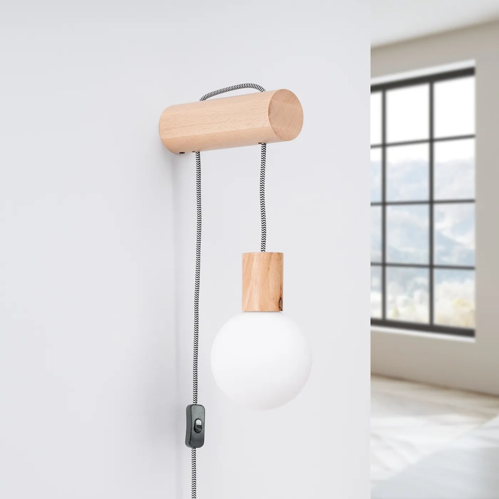 Sollux Lighting Nástěnné svítidlo NIBMI G9 s vypínačem