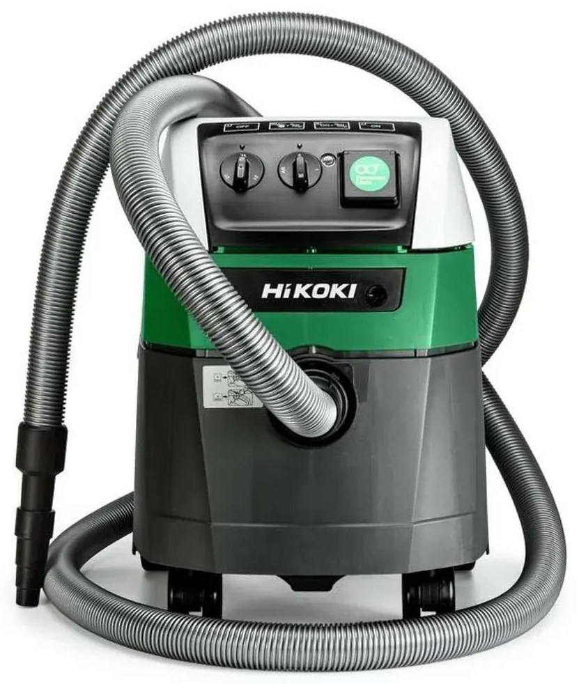 HiKOKI - Průmyslový vysavač 1200 W, objem 25 l RP350YDMWAZ
