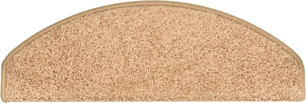 Schodové rohože 30 ks 65 x 21 x 4 cm zlaté, půlkulaté, velké 3365821