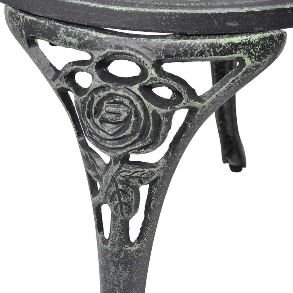 vidaXL Bistro židle 2 ks litý hliník [43175] Barva: Bronzová