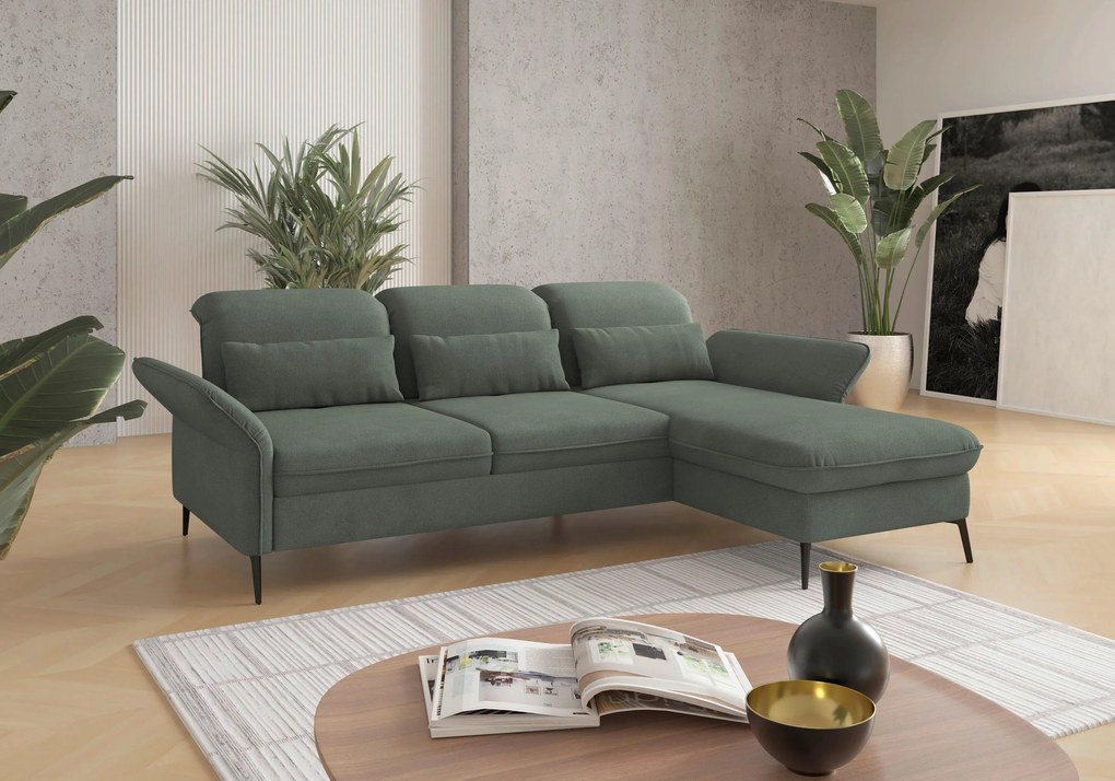 XXXLutz ROHOVÁ SEDAČKA, textil, zelená Sit & More - Sedací soupravy - 000144011827