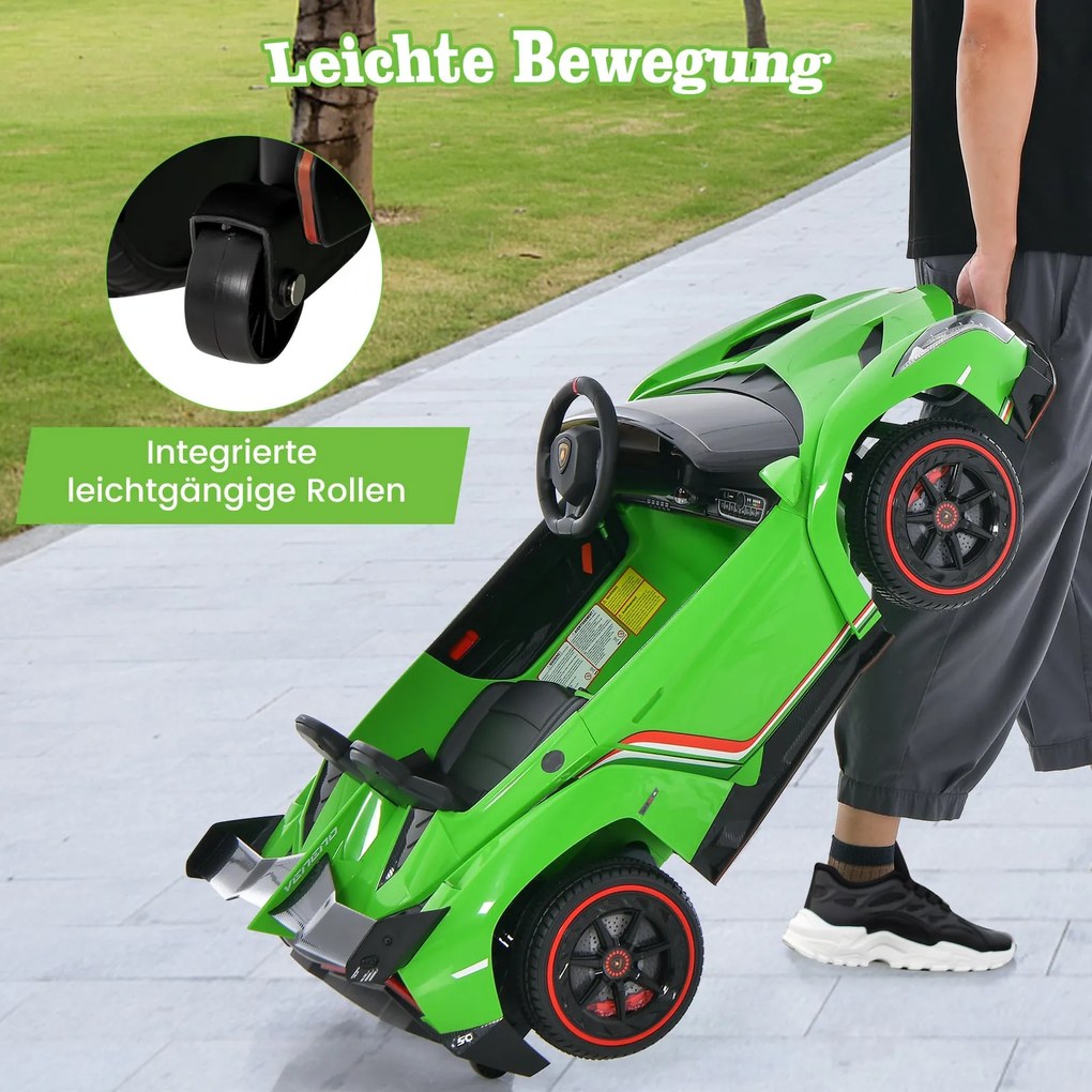 Costway Dětské elektrické auto Lamborghini s dálkovým ovládáním