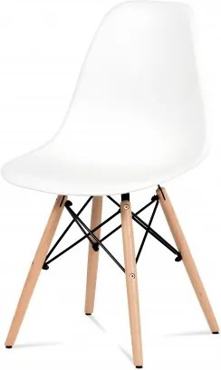 Mila - Jídelní židle bílá