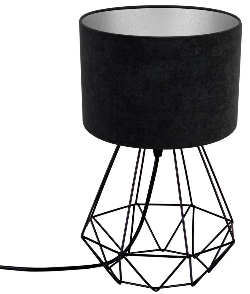 Stolní lampa Mediolan, 1x textilní stínítko (výběr z 10 barev), (výběr ze 4 barev konstrukce), ch