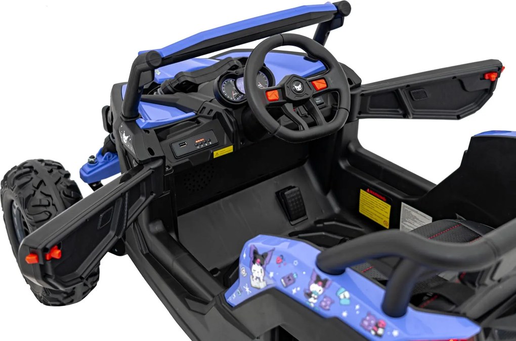 Ramiz Buggy ATV Defend 4x4 fialová licence KUROMI