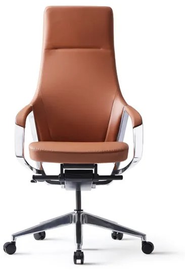 Office Pro Kancelářské otočné křeslo HONOR ECO - koženka, hnědá