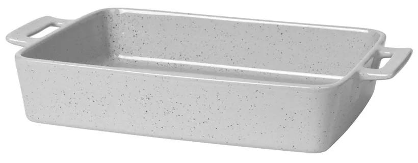 Broste Zapékací mísa HASLE 43x26 cm sv. šedá