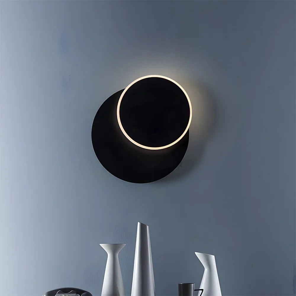 Toolight Moderní nástěnné LED osvětlení D26 LHJ082-W černé