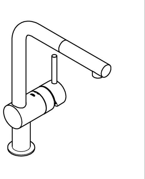 GROHE 32168000 - Dřezová baterie A lesklý chrom