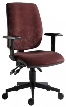antares Kancelářská židle FLUTE ASYN 1380 BR 29 područky Mechanika asynchronní mechanismus s posuvem sedáku GALERIE - Čalounění Antares LÁTKY (BN) / BONDAI