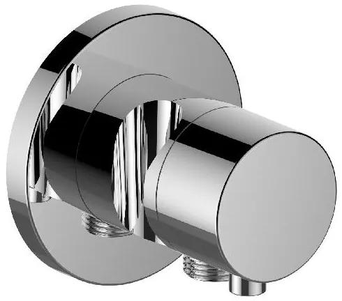 Keuco IXMO - Přepínací ventil pod omítku, 2 výstupy, s připojením a držákem sprchy, chrom 59556011201