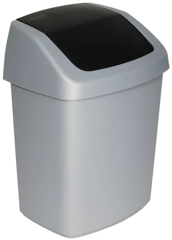 CURVER SWING BIN 15L Odpadkový koš 30,6 x 24,8 x 41,8 cm šedý 03985-373