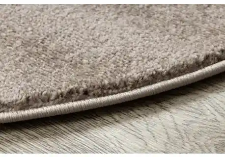 koberec kulatý SOFTY Jednotný, Jednobarevný, béžový velikost kruh 150 cm |  krásné koberce cz | BIANO