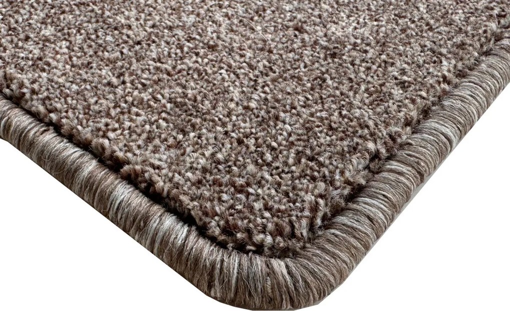 Vopi, Kusový koberec Apollo Soft hnědý, 250x350, hnědá, obývací pokoj