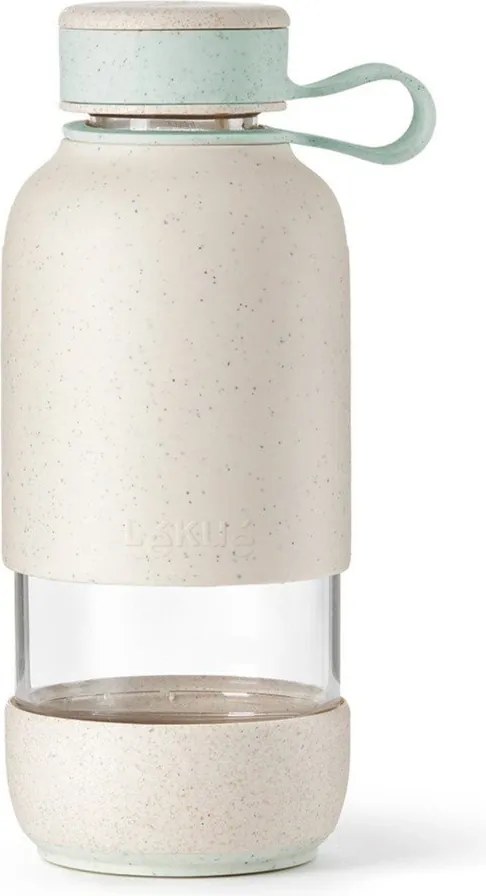 Krémová cestovní skleněná lahev 500 ml To Go Organic – Lékué
