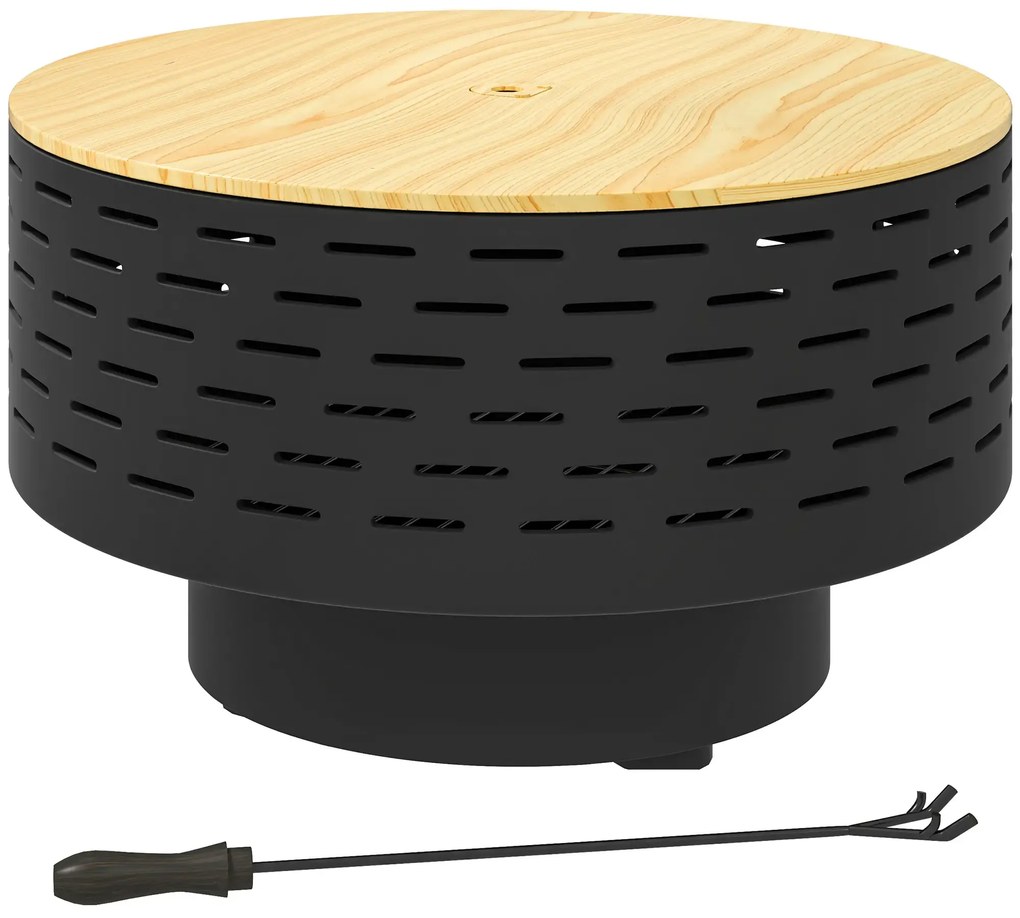 Přenosné ohniště 3v1, průměr 60 cm, antracit 842-375V00CG