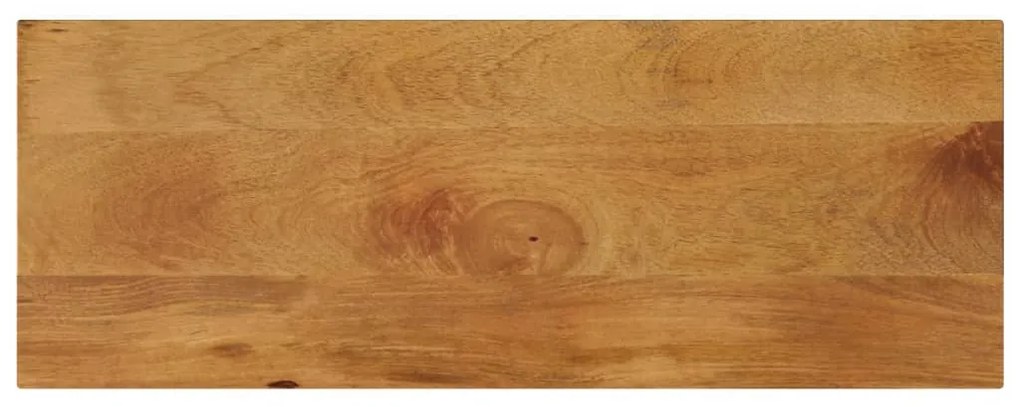 Stolní deska 140 x 20 x 2,5 cm obdélníková mangovníkové dřevo