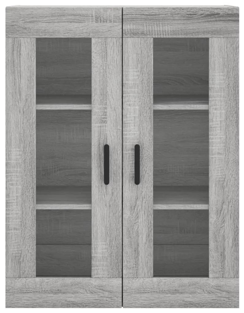 Skříň highboard šedá sonoma 69,5 x 34 x 180 cm kompozitní dřevo,  3198479