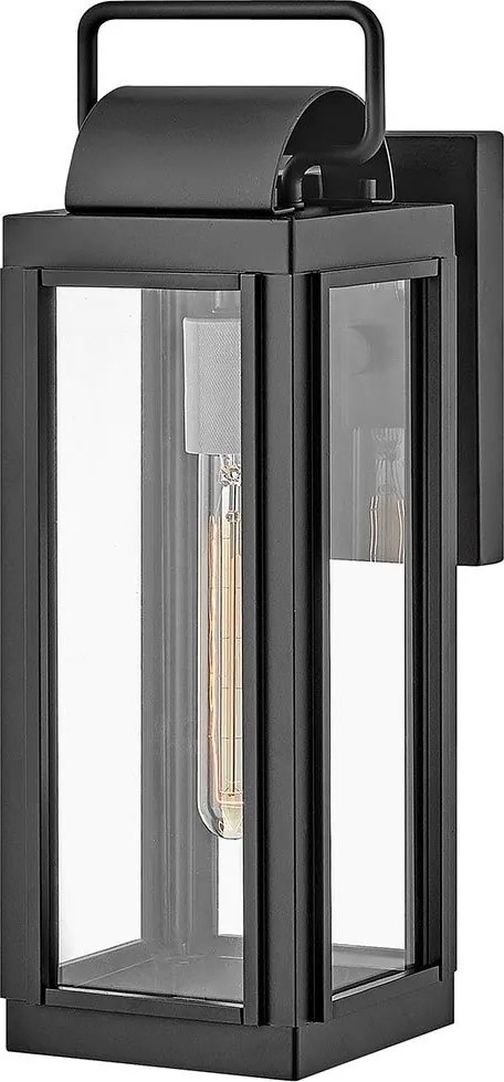 Černá venkovní lucerna Elstead SAG HARBOR S IP44 1xE27