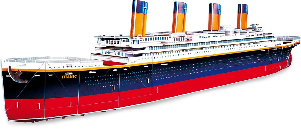 Legler 3D Puzzle, Titanic velký 80 cm