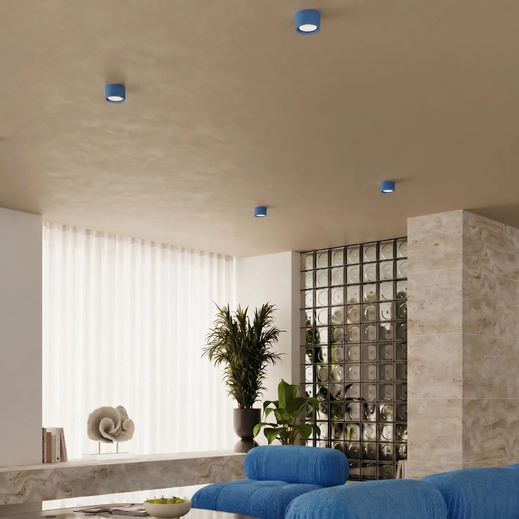 Sollux Lighting Stropní svítidlo MODO 3 azurové GX53