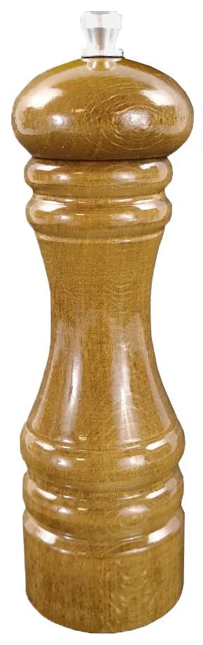 AMADEA Dřevěný mlýnek na koření tmavé dřevo, 18 cm