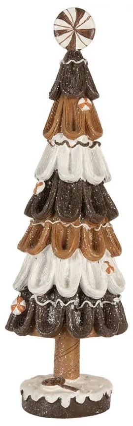 Dekorace cukrový stromek Gingerbread Tree - Ø 12*39 cm