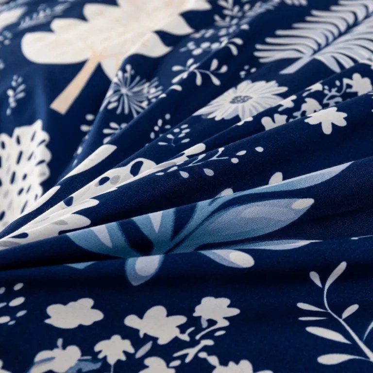 Povlečení z mikrovlákna INDIGO BLOOM modré Rozměr povlečení: 70 x 90 cm | 140 x 220 cm